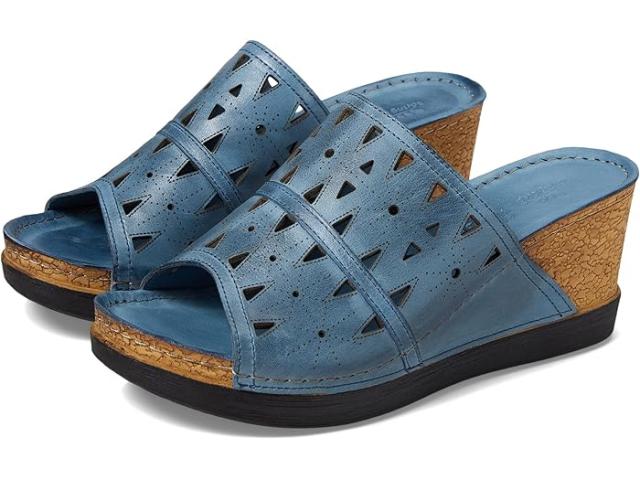 (取寄) スプリング ステップ レディース フサウェッジ Spring Step women Fusawedge Blue