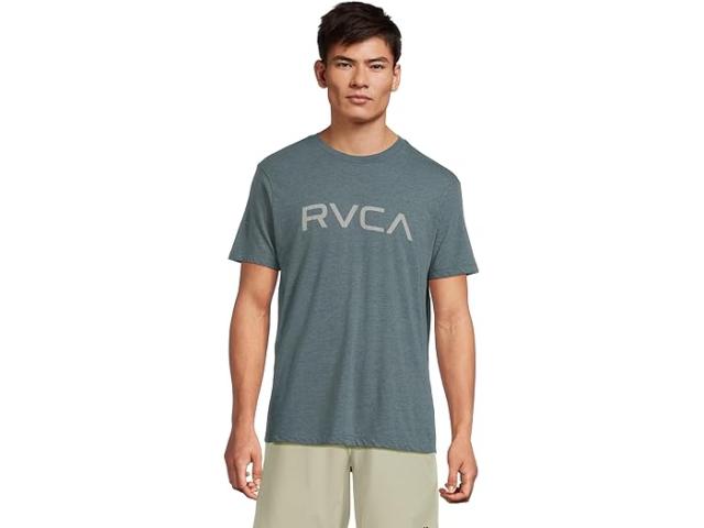 (取寄) ルーカ メンズ ビッグ ショート スリーブ ティー RVCA men Big Short Sleeve Tee Duck Blue