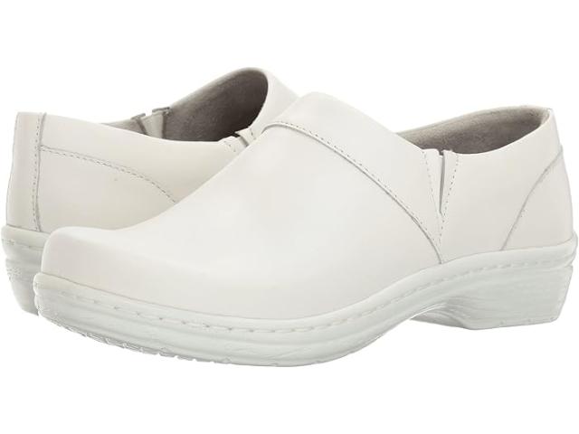 (取寄) クロッグ スフットウェア レディース ミッション Klogs Footwear women Mission White Smooth Leather