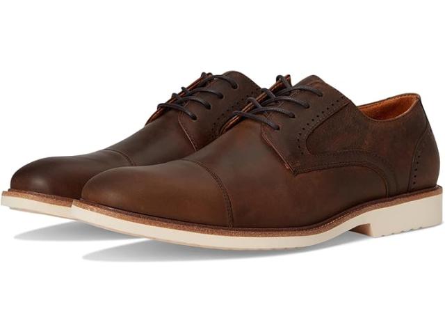 (取寄) ステイシー アダムス メンズ キャップ トゥ レースアップ Stacy Adams men Wesbridge Cap Toe Lace-Up Brown Crazy Horse