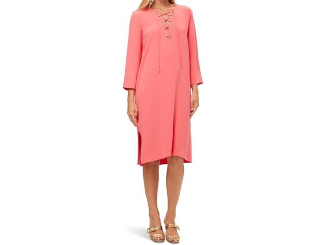 (取寄) トリーナターク レディース カタマラン ミディ ドレス Trina Turk women Catamaran Midi Dress Coral Crush