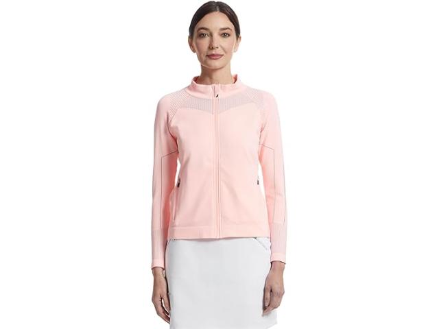 (取寄) ジェイミー サドック レディース フル ジップ セーター ジャケット Jamie Sadock women Full Zip Sweater Jacket Shell