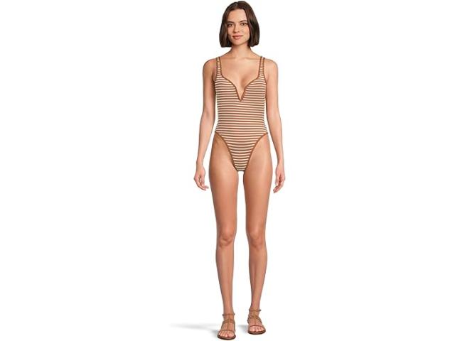 (取寄) エルスペース レディース ココ ワンピース クラシック L*Space women Coco One-piece Classic Brown Sugar
