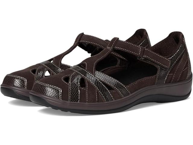 (取寄) オルソフィート レディース ユノ Orthofeet women Juno Brown