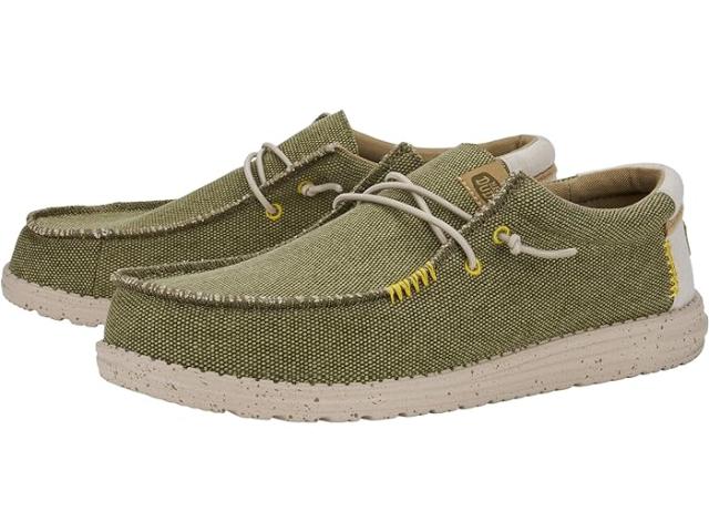 (取寄) ヘイ デュード メンズ ウォーリー コーストライン ジュート Hey Dude men Hey Dude Wally Coastline Jute Olive