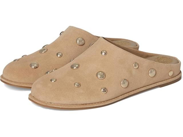 (取寄) ヴィンスカムート レディース カシアス スタデッド フラッツ ミュール Vince Camuto women Cassius Studded Flat Mule Tortilla