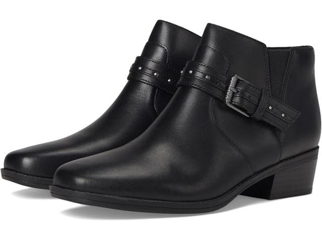 (取寄) クラークス レディース ウィッシュ Clarks women Danyelle Wish Black Leather