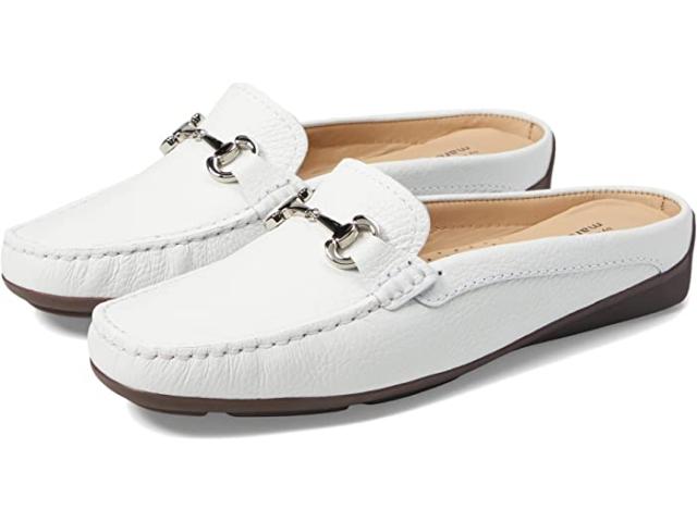 (取寄) マークジョセフニューヨーク レディース オーシャン ドライブ ミュール MARC JOSEPH NEW YORK women MARC JOSEPH NEW YORK Ocean Drive Mule White Grainy