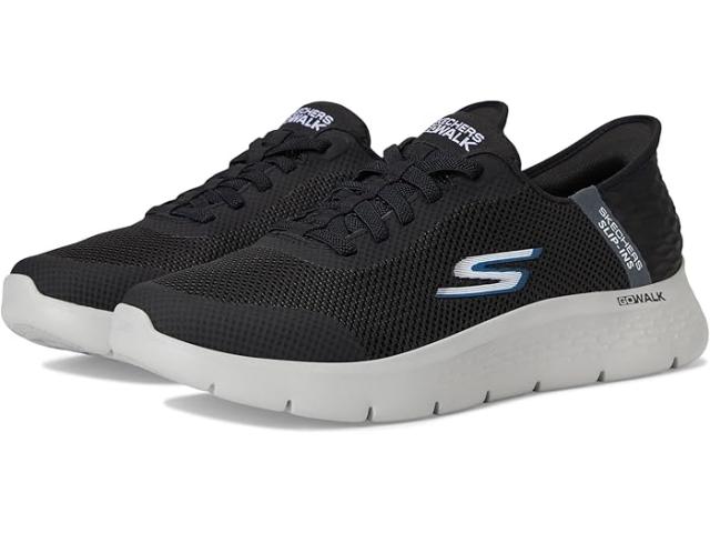 (取寄) スケッチャーズ パフォーマンス メンズ ゴー ウォーク フレックス - ハンズ アップ ハンズ フリー スリップ-インス SKECHERS Performance men Go Walk Flex - Hands Up Hands Free Slip-Ins Black/Grey