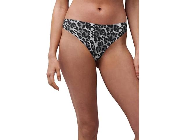 (取寄) シャンテル レディース ソフト ストレッチ トング Chantelle women Soft Stretch Thong Grey Leopard