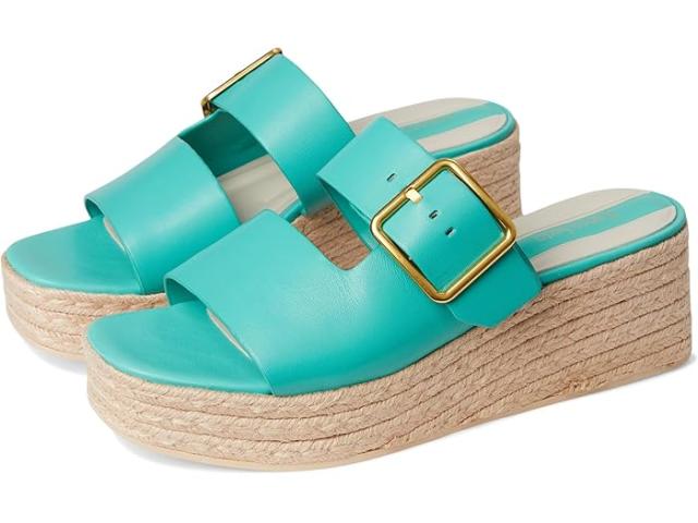 (取寄) フランコ サルト レディース スライド サンダル Franco Sarto women L-taziana Slide Sandals Aquamarine Blue