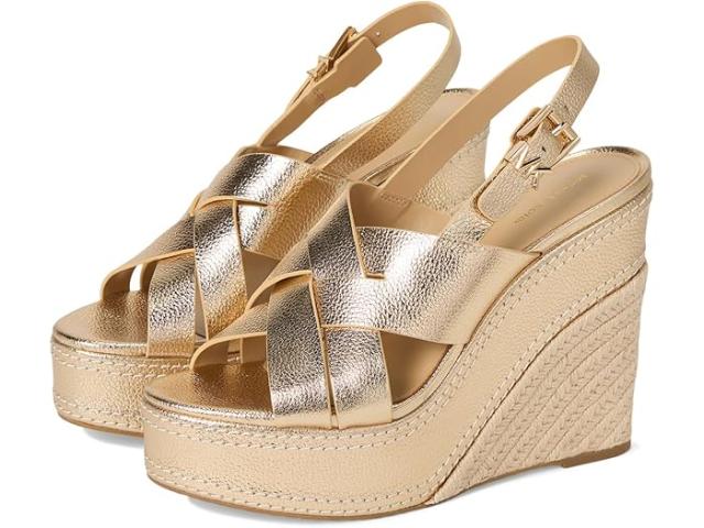 (取寄) マイケルコース レディース ノラ ウェッジ MICHAEL Michael Kors women Nora Wedge Pale Gold