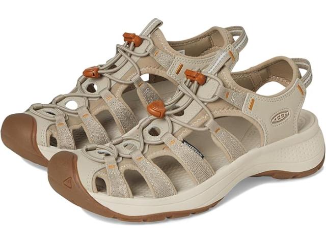 (取寄) キーン レディース アストリア ウェスト サンダル KEEN women Astoria West Sandal Plaza Taupe/Roasted Pecan