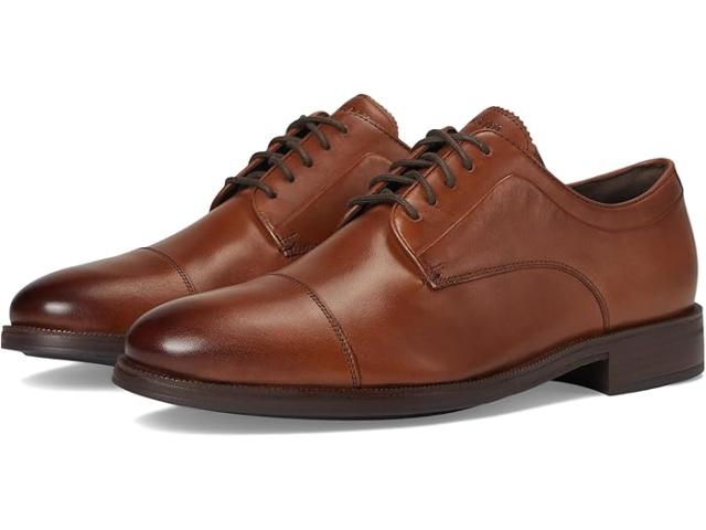 (取寄) コールハーン メンズ ディーン グランド キャップ トゥ オックスフォード Cole Haan men Dean Grand Cap Toe Oxfords Brit Tan/Dark Chocolate/Natural