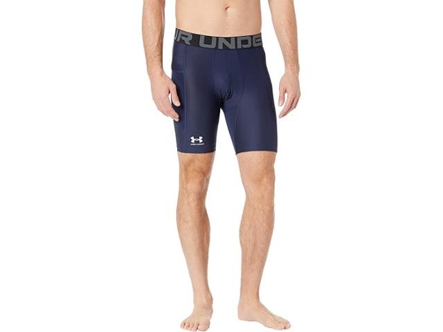(取寄) アンダーアーマー メンズ ヒートギア アーマー ショーツ Under Armour men Under Armour Heatgear Armour Shorts Midnight Navy/White