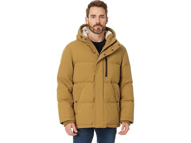 (取寄) コールハーン メンズ フーデット パファー Cole Haan men Hooded Puffer Khaki
