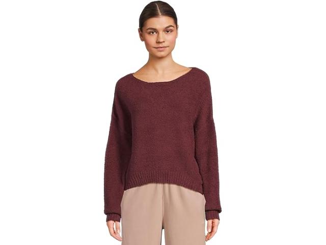 (取寄) アグ レディース ノバリー スロウチ プルオーバー UGG women Novalie Slouchy Pullover Wild Grape