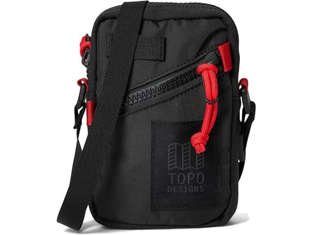 (取寄) トポデザイン ミニ ショルダー バッグ Topo Designs Mini Shoulder Bag Black/Black/Black