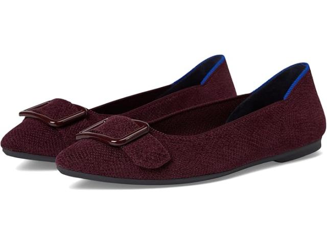 (取寄) レディース ザ エンブレム ポイント リ Rothy's women The Revelvet Emblem Point II Revelvet Syrah