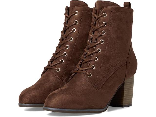 (取寄) ジュルネ コレクション レディース ベイラー ブーティ Journee Collection women Baylor Bootie Brown