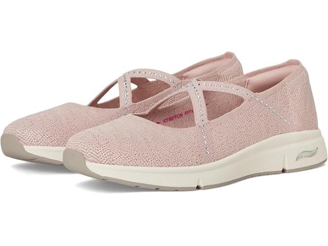 (取寄) スケッチャーズ レディース マーサ スチュワート アーチ フィット リビング - メドウ ウォーク SKECHERS women Martha Stewart Arch Fit Living - Meadow Walk Rose