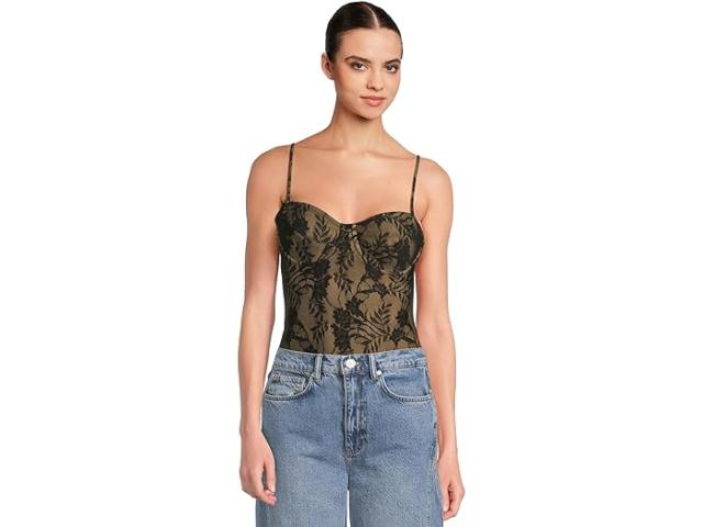 (取寄) ノーマ カマリ レディース アンダーワイヤー ミオ Norma Kamali women Underwire Mio Black Stretch Lace/Nude