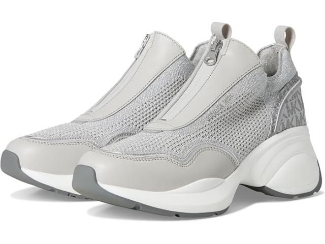(取寄) マイケルコース レディース ズマ スリッポン トレーナー MICHAEL Michael Kors women Zuma Slip-on Trainer Silver