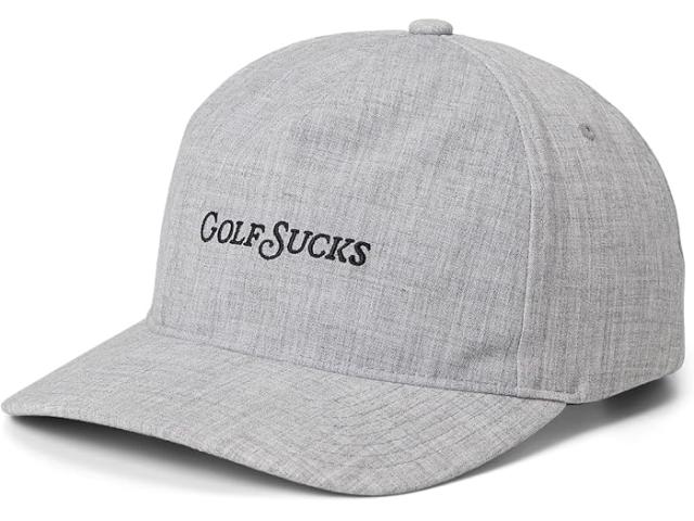 (取寄) トラヴィスマシュー メンズ ゴルフ ハット TravisMathew men Golf Sucks Hat Heather Grey