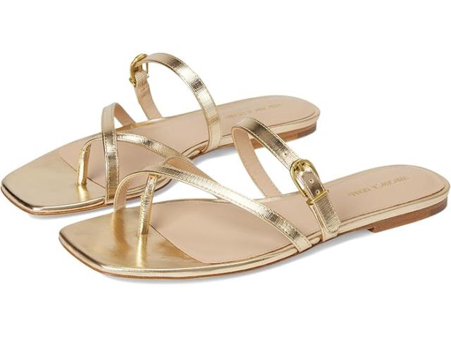 (取寄) ベロニカ ビアード レディース  Veronica Beard women Marthe Pale Gold Leather