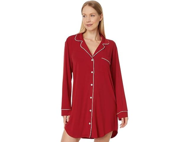 (取寄) エバージェイ レディース ジゼル ナイトシャツ Eberjey women Gisele Nightshirt Haute Red/Ivory