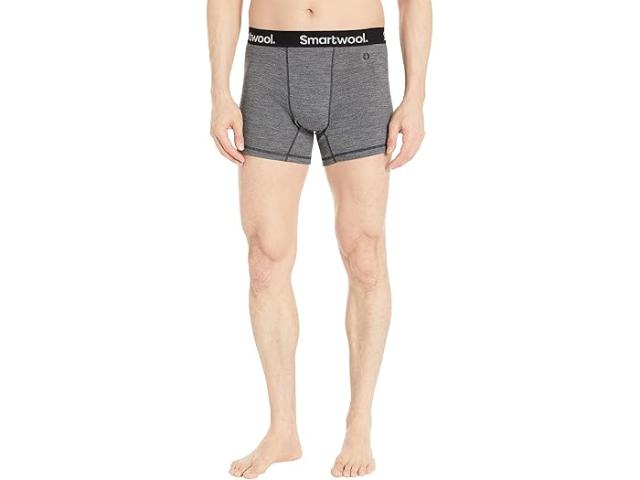 (取寄) スマートウール メンズ ボクサー ブリーフ ボックスド Smartwool men Boxer Brief Boxed Medium Gray Heather