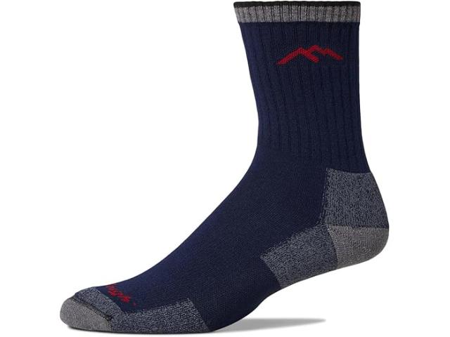 (取寄) ダーンタフバーモント メンズ クールマックス ミクロ クルー クッション ソックス Darn Tough Vermont men Coolmax Micro Crew Cushion Socks Navy