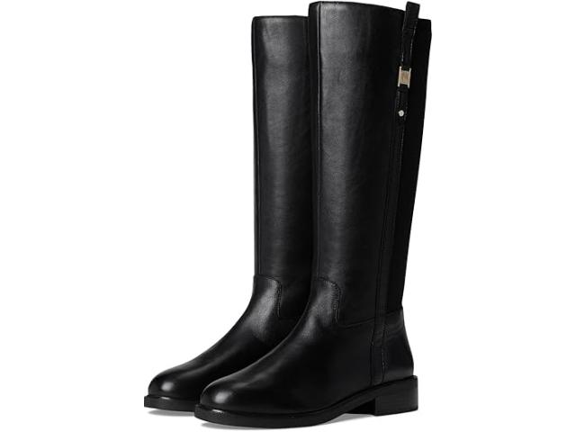 (取寄) ヴィンスカムート レディース アンノーラ ニー ハイ ライディング ブーツ Vince Camuto women Annora Knee High Riding Boot Black