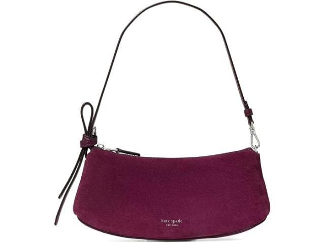 (取寄) ケイトスペード レディース ループ スエード ポシェット Kate Spade New York women Loop Suede Pochette Purple Agate