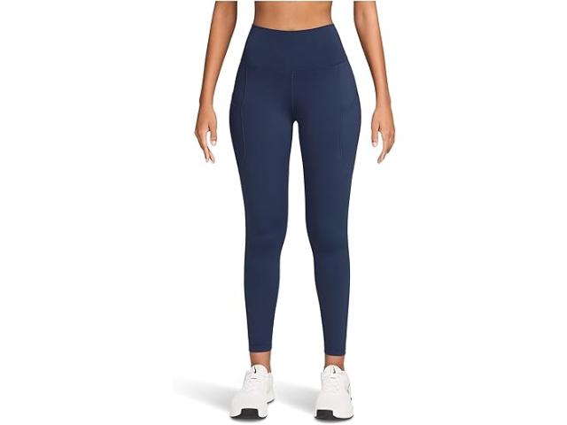 (取寄) ナイキ レディース ハイウエスト 7/8 レギンス ウィズ ポケッツ Nike women High-Waisted 7/8 Leggings with Pockets Midnight Navy