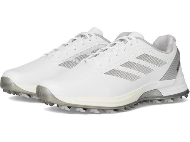 (取寄) アディダス ゴルフ メンズ アディゼロ ZG スパイクレス ゴルフ シューズ adidas Golf men Adizero ZG Spikeless Golf Shoes Footwear White/Silver llic/Iron llic