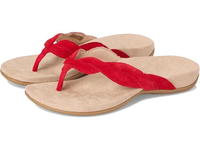 (取寄) バイオニック レディース ベラ ブレイド トング サンダル VIONIC women Bella Braid Thong Sandals Fruit Punch
