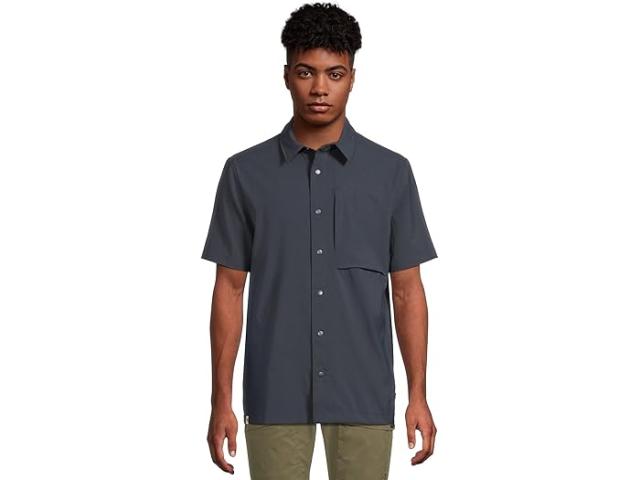 (取寄) フェールラーベン メンズ ハイ コースト パック シャツ Ss M Fjllrven men Fjallraven High Coast Pack Shirt SS M Dark Navy