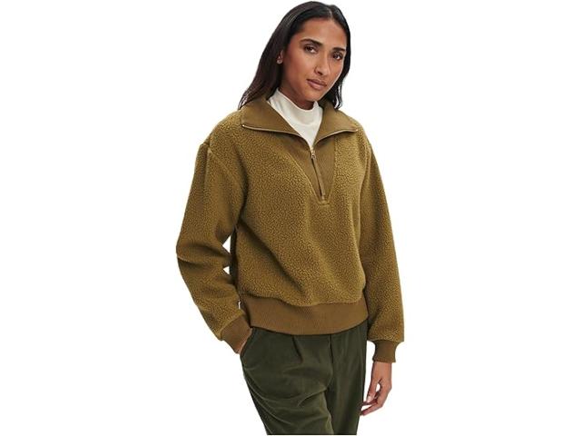 (取寄) バーリー レディース ジェイリン 1/2 ジップ フリース Varley women Jaylin 1/2 Zip Fleece Olive Leaf