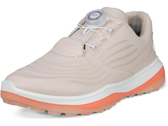 (取寄) エコー ゴルフ レディース 1 ボア ハイブリット ウォータープルーフ ECCO Golf women ECCO Golf LT1 BOA Hybrid Waterproof Limestone