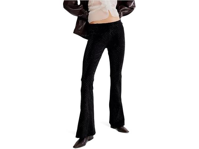 (取寄) フリーピープル レディース ペニー プル-オン ベルネット パンツ Free People women Penny Pull-on Velvet Pants Black