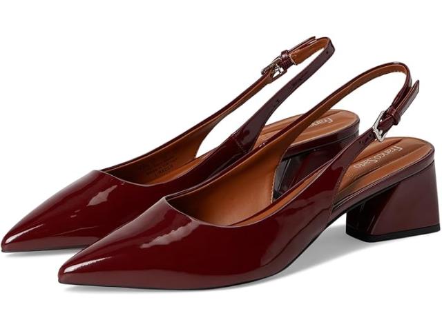 (取寄) フランコ サルト レディース レーザー Franco Sarto women Racer Dark Red Patent