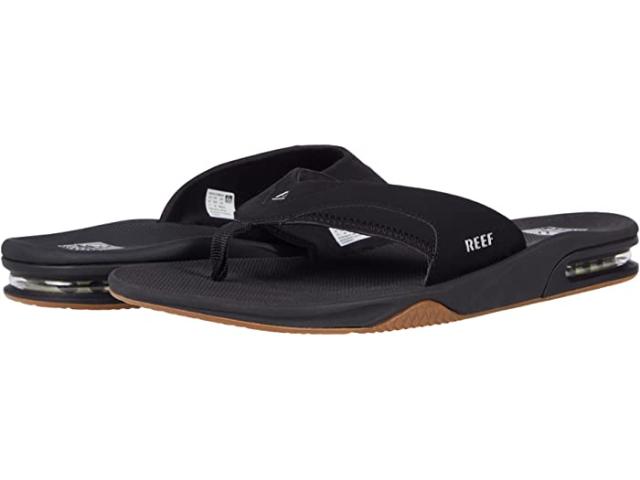 (取寄) リーフ メンズ ファニング Reef men  Fanning Black/Silver 2