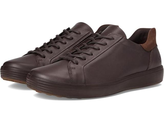 (取寄) エコー メンズ ソフト 7 イージー スリップ スニーカー ECCO men Soft 7 Easy Slip Sneaker Mocha/Cocoa Brown Nubuck