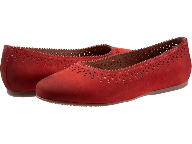 (取寄) ソフトウォーカー レディース セルマ SoftWalk women Selma Red Nubuck
