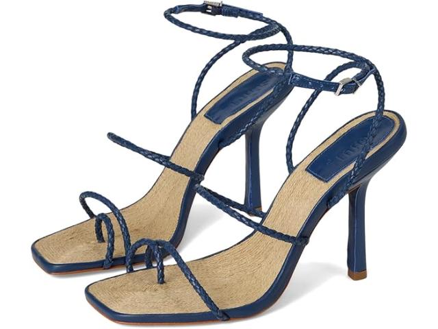 (取寄) シュッツ レディース カヤ ストロー Schutz women Kaya Straw Infinite Blue
