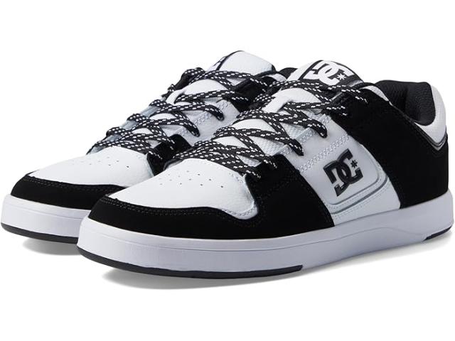 (取寄) DC メンズ キュア カジュアル ロウ トップ スケート シューズ スニーカー DC men Cure Casual Low Top Skate Shoes Sneakers White/Black/Carbon