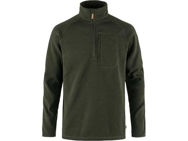 (取寄) フェールラーベン メンズ フリース 1/2 ジップ Fjllrven men Fjallraven Ovik Fleece 1/2 Zip Deep Forest