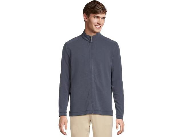 (取寄) ジョンストン&マーフィー メンズ ビンテージ ワッフル フル ジップ Johnston & Murphy men Vintage Waffle Full Zip Navy