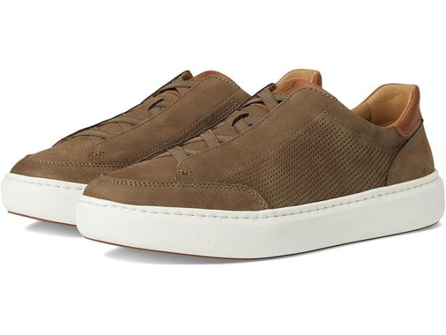 (取寄) ジョンストン&マーフィー メンズ アンダース ストレッチ レース-トゥ-トゥ Johnston & Murphy men Anders Stretch Lace-to-toe Taupe Nubuck